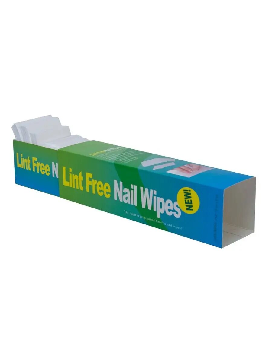 Салфетки для маникюра Planet Nails, безворсовые, белые, 325 шт