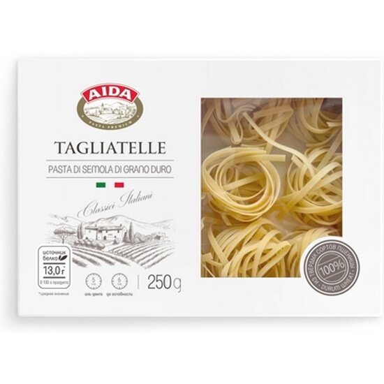 Макаронные изделия Aida Tagliatelle Гнезда Тальятелле 250 г