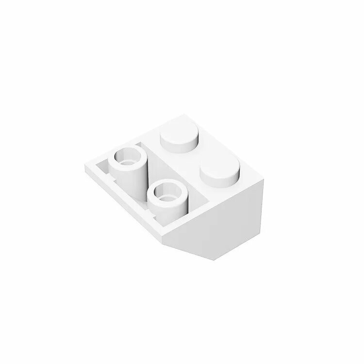 Gobricks 10 шт. MOC Brick 2x245 DIY собирает перевернутый наклон строительные блоки кирпичи, совместимые с 3660 брендовыми детскими игрушками «сделай сам» 2022