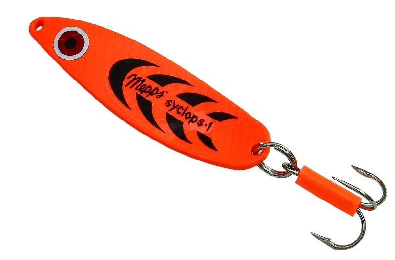 Блесна колеблющаяся MEPPS Syclops 12.0г №1 65мм #Or bl