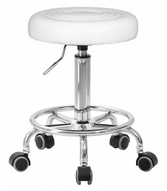 Табурет полубарный DOBRIN BILLY LM-3051 белый