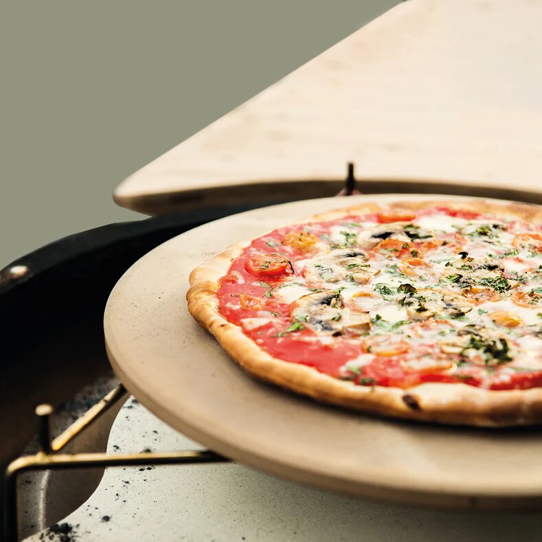 Камень для выпечки и пиццы 23см BergHOFF Leo, кордиеритовый, бежевый