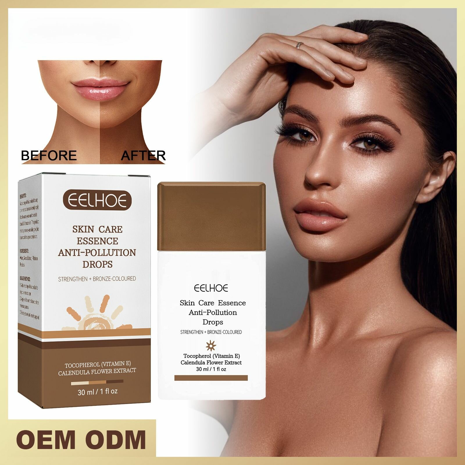 Бронзирующие капли