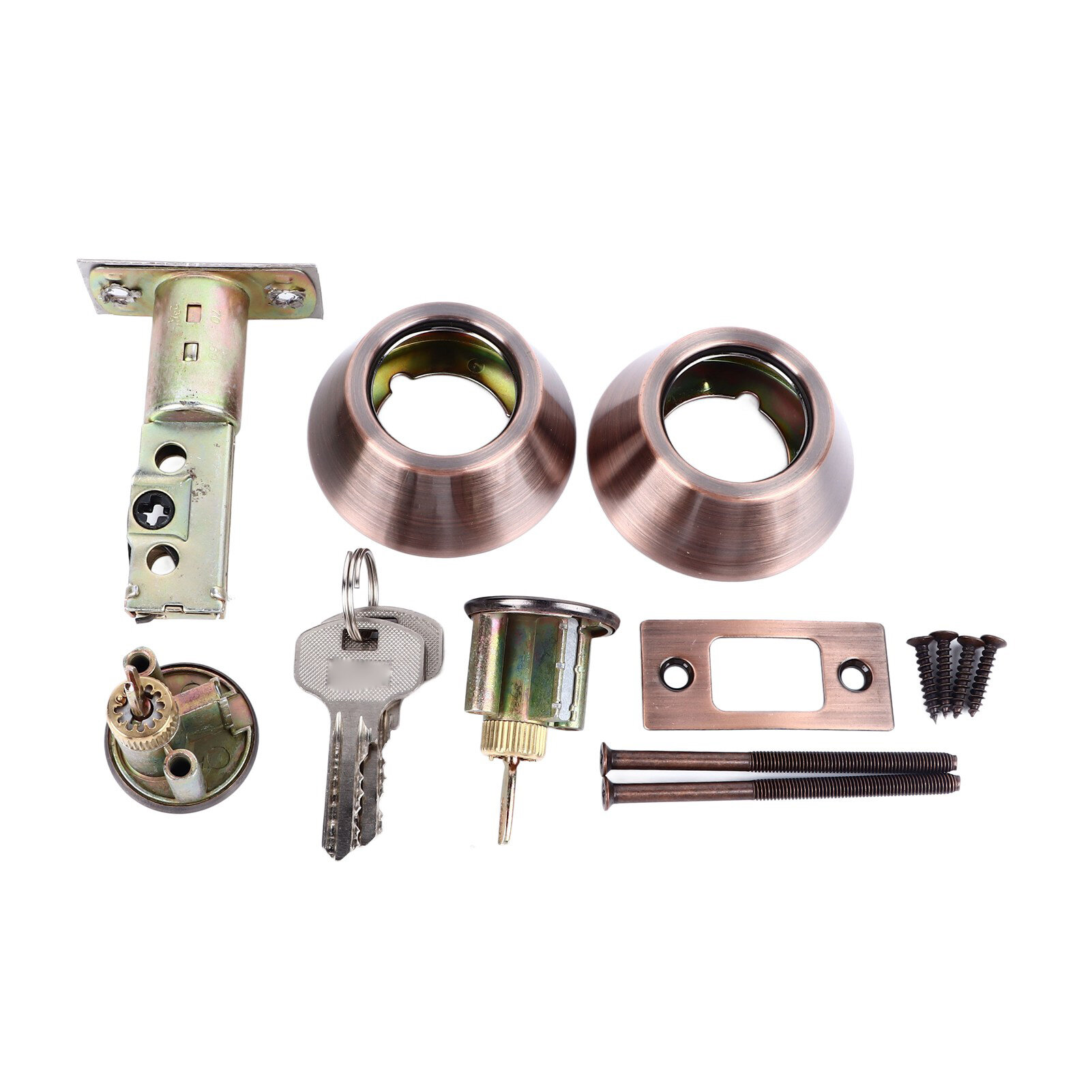 Замок с ручкой дверей универсальный вход вступил в вход с двойным боковым интерьером для дома