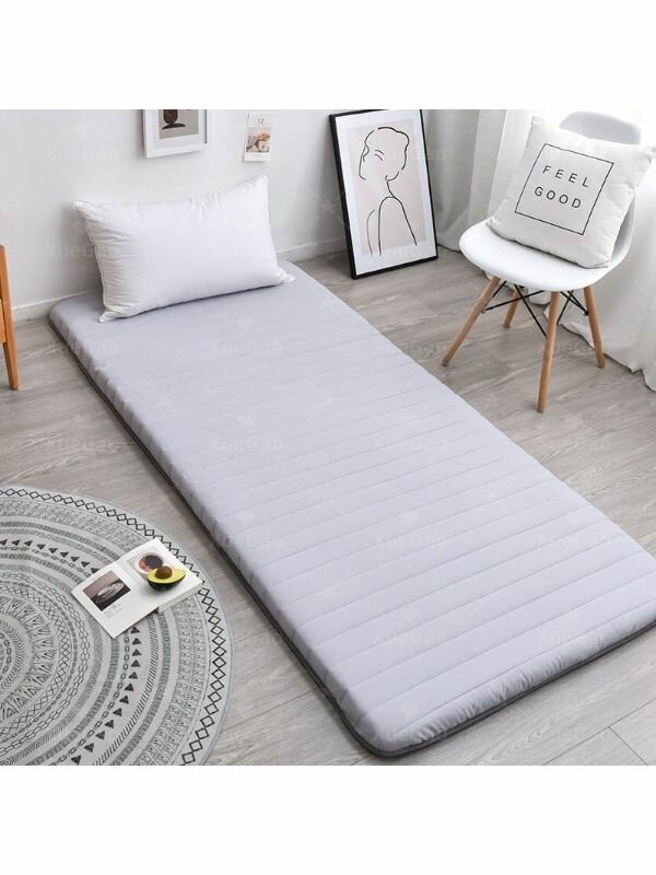 Дети-студенты, Поролоновый матрас : тонкий, легкий, скручивается для хранения,120,60, серый