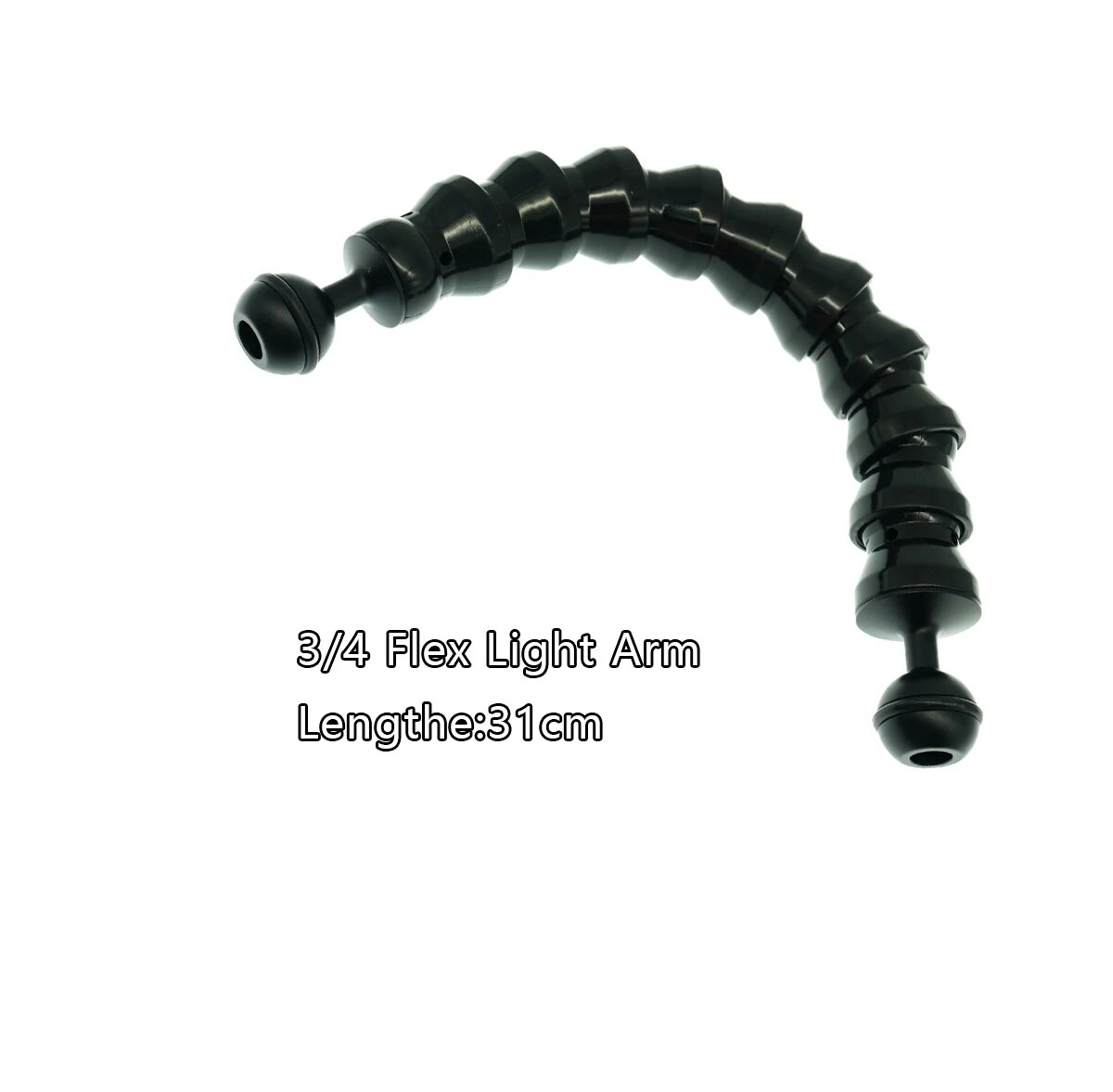 Гибкий рычаг 3/4 Loc-line, 31см, Double ball bend arm