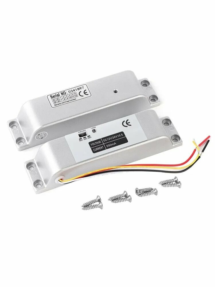 Электрический дверной замок DC12V 1000 кг Магнитная индукционная система контроля доступа для тяжелых ворот