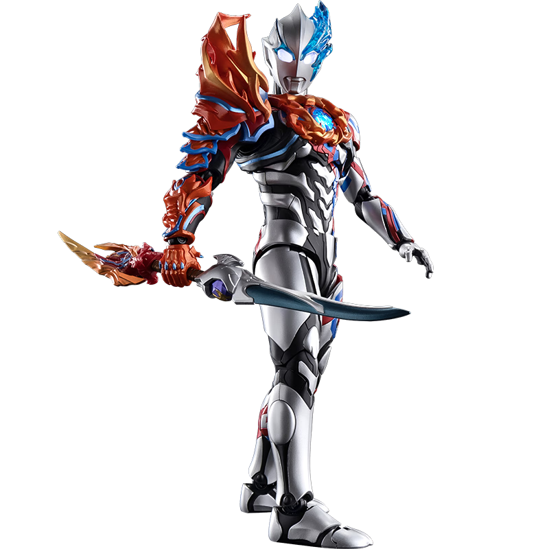 Buluke Ultraman Blaze Legendary Edition Действующая фигурка с конструктором для мальчиков Форма：Легендарный Ultraman