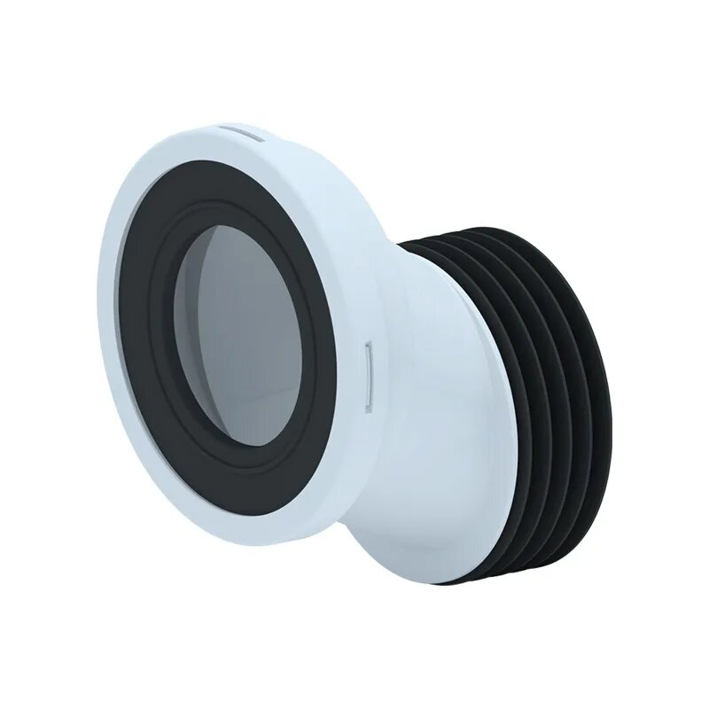 Манжета для унитаза W0420, эксцентричная, жёсткая, ф100, со смещением, 10 мм