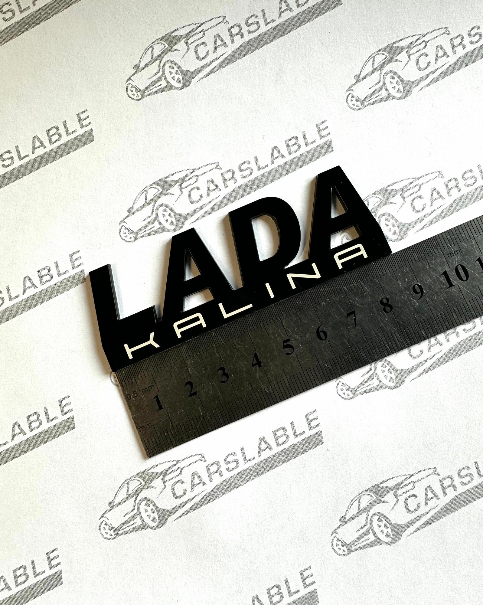 Шильдик LADA kalina (акрил)