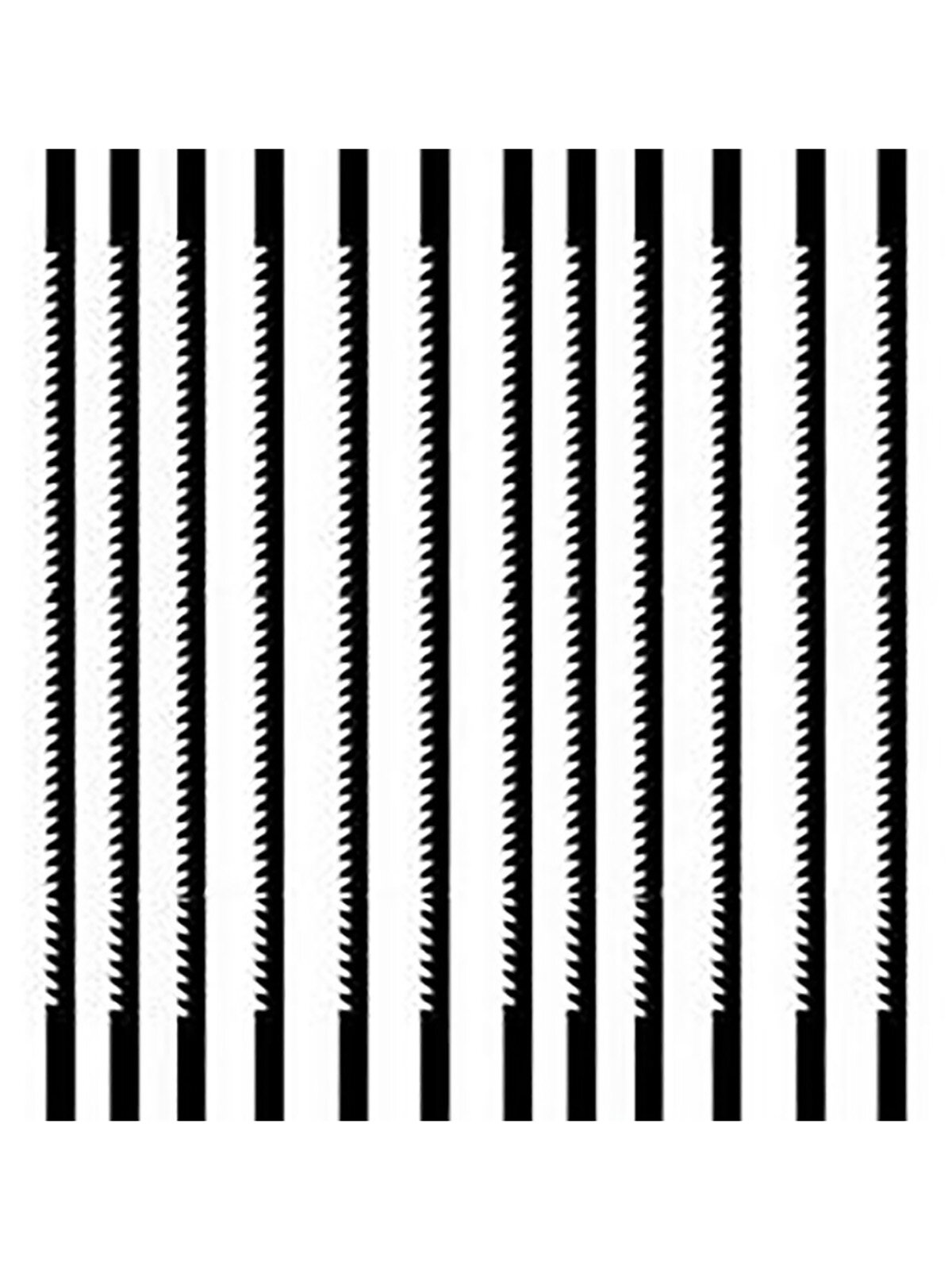 Пилки N3 для лобзика, для твердых материалов, мелкий зуб, 12 шт, 28113, Proxxon