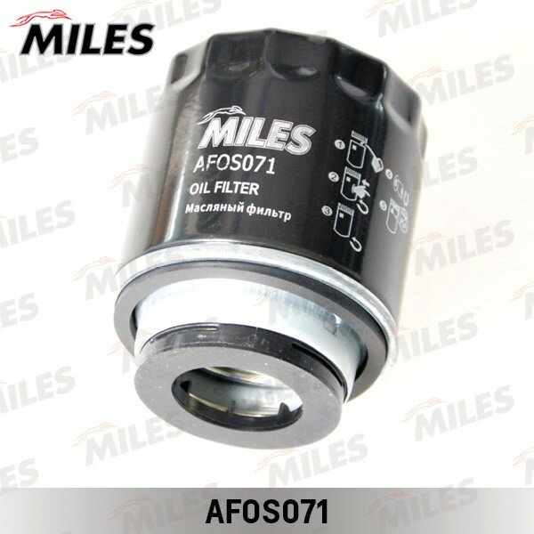 Фильтр масляный MILES AFOS071 Audi, Seat, Skoda, Vw 1.2, 1.4Tsi 07->