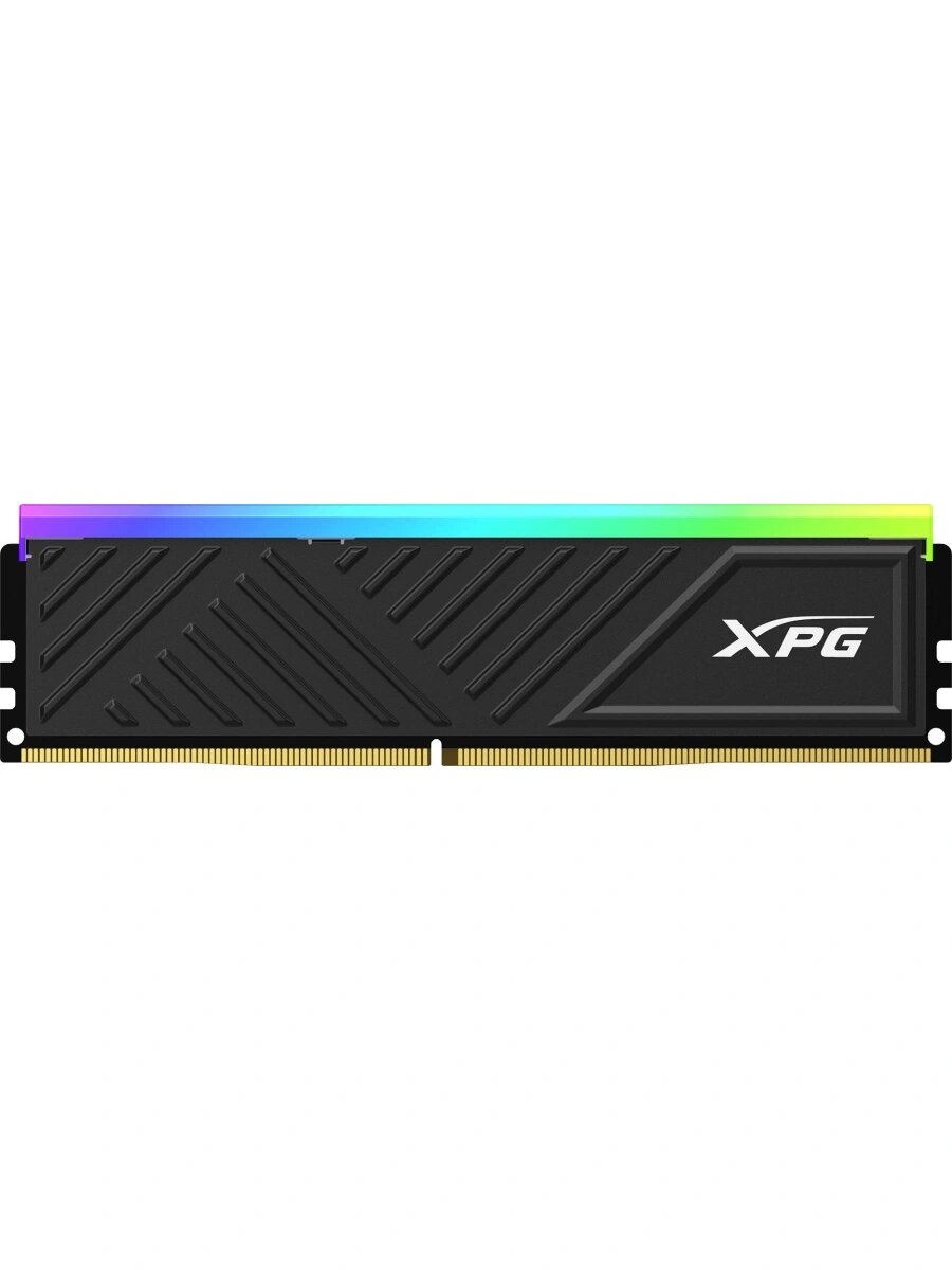 Память DDR4 16GB 3200MHz A-Data AX4U320016G16A-SBKD35G XPG Spectrix D35G RGB RTL Gaming PC4-25600 CL16 DIMM 288-pin 1.35В dual rank с радиатором RTL