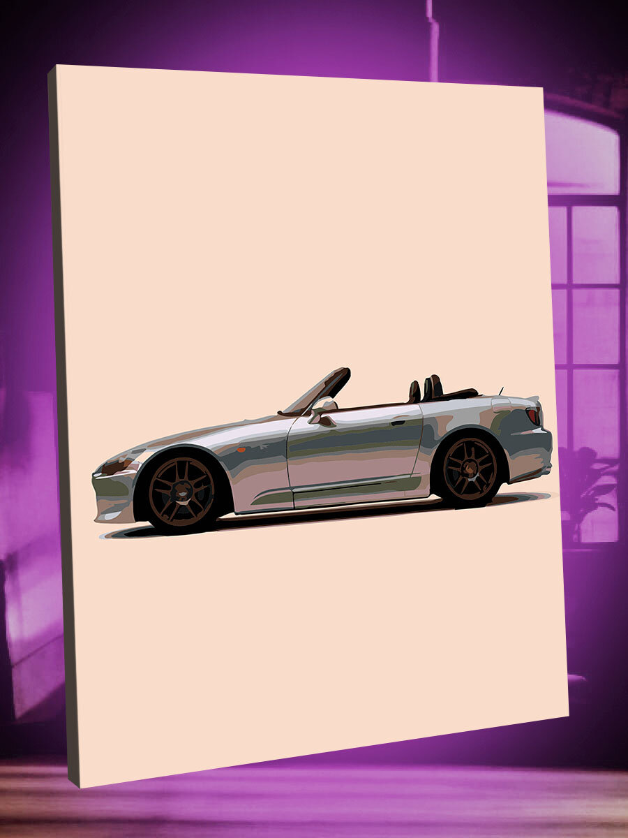 Картина по номерам Honda S2000