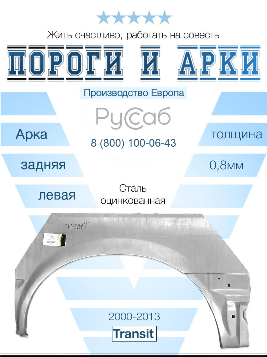 Арка левая для Ford Transit 2000-2013 (Potrykus)