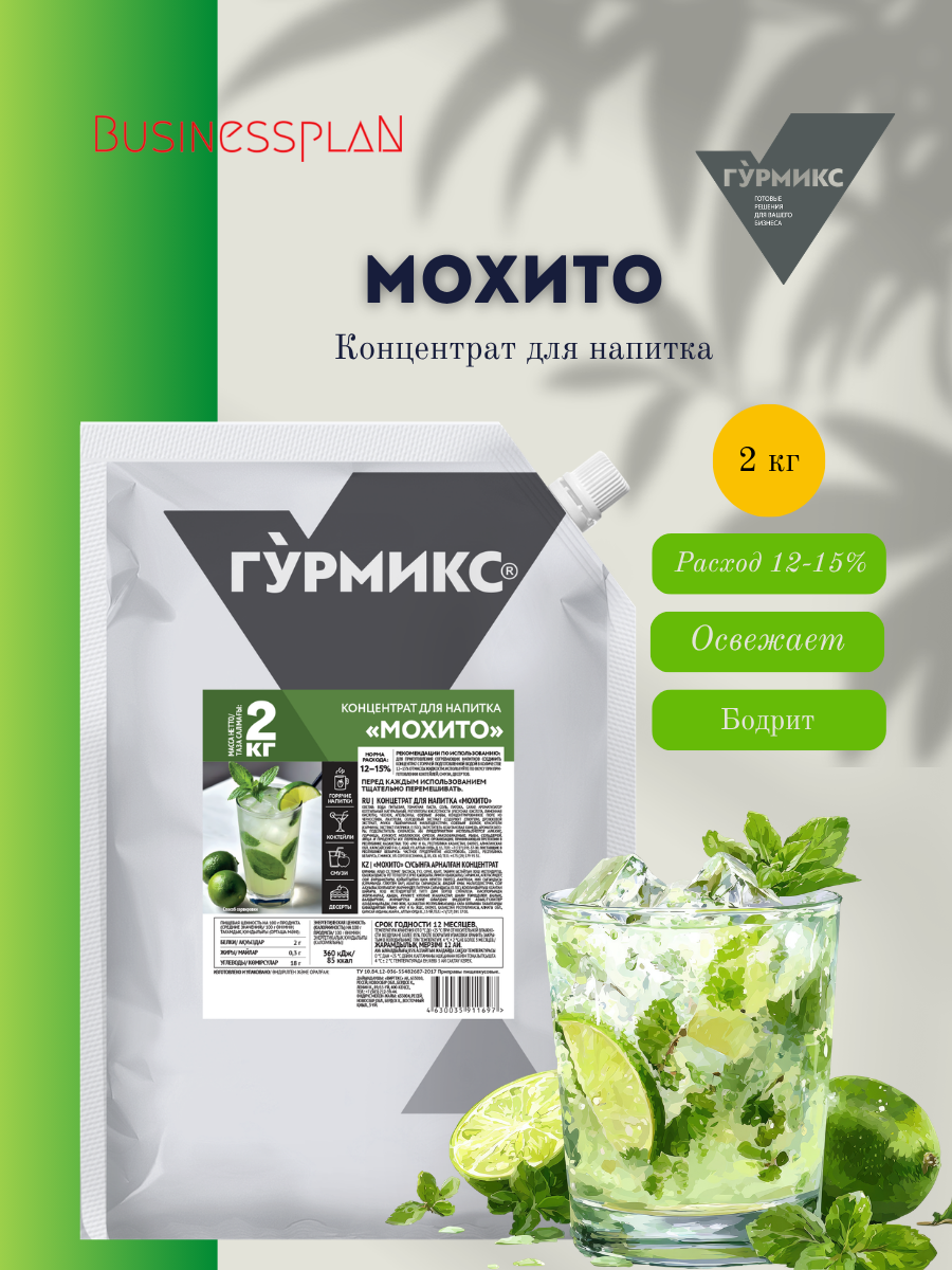 Мохито Концентрат для Напитка