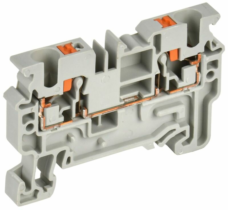 Колодка клеммная CP 4кв. мм сер. IEK YCT20-00-K03-004