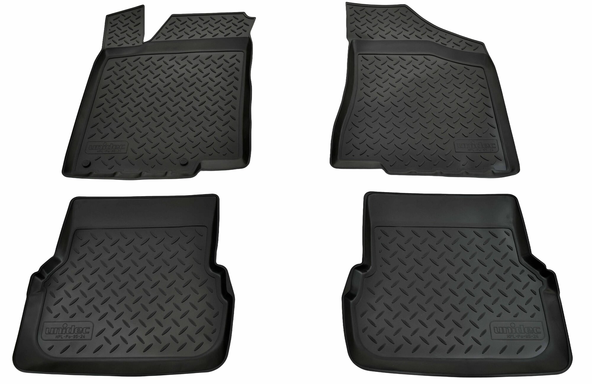 Коврики салонные для Volkswagen Passat B3 1988-1993 Volkswagen Passa NORPLAST NPL-Po-95-24