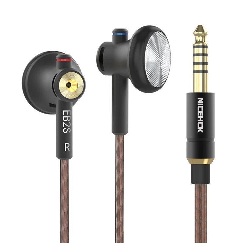 NICEHCK EB2S наушники-вкладыши, 4.4mm Balanced Black