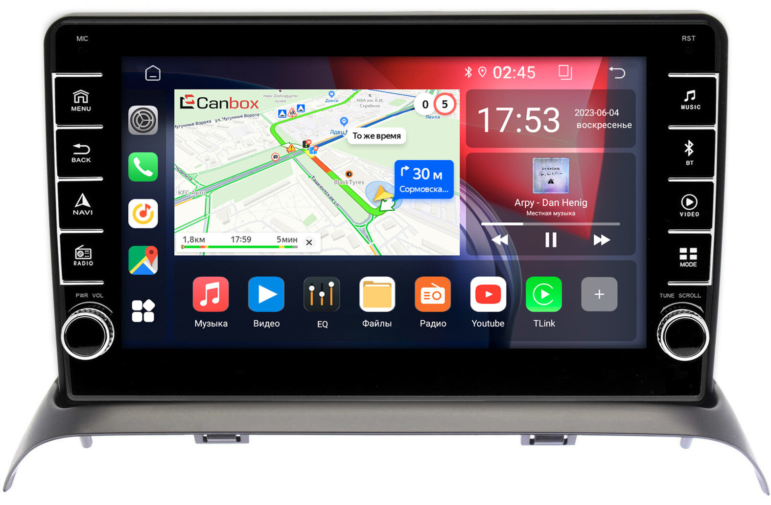 Штатная магнитола Canbox BGT9-9436 для Suzuki Solio 2005-2010 2/32 Android 10 (IPS, DSP, CarPlay)