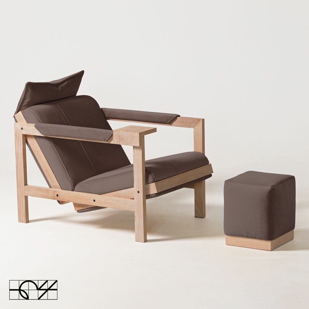 Лаунж кресло К-50