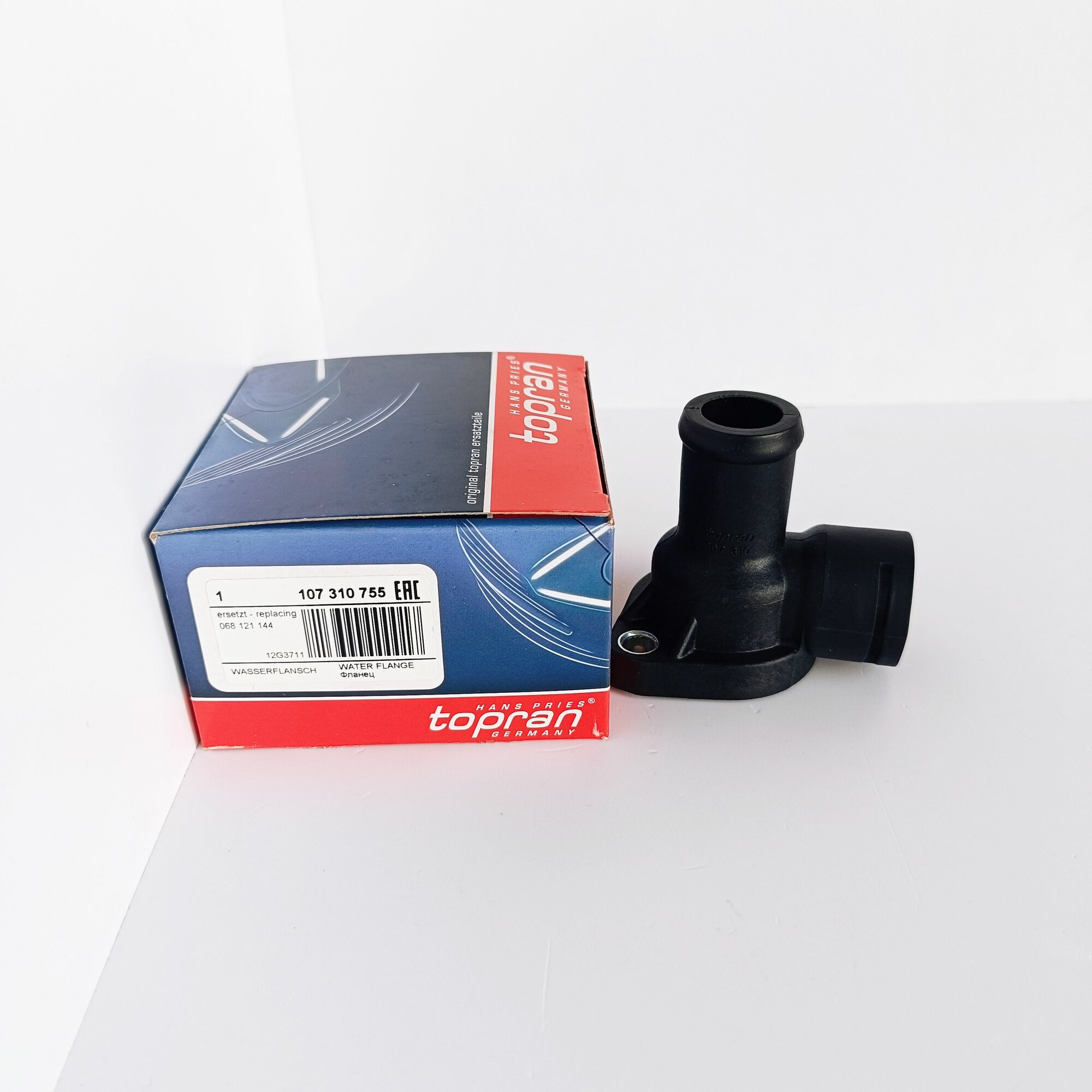 Topran Фланец системы охлаждения VW Caddy Passat Polo Golf, Audi 80/90, VAG / Арт. 107310755