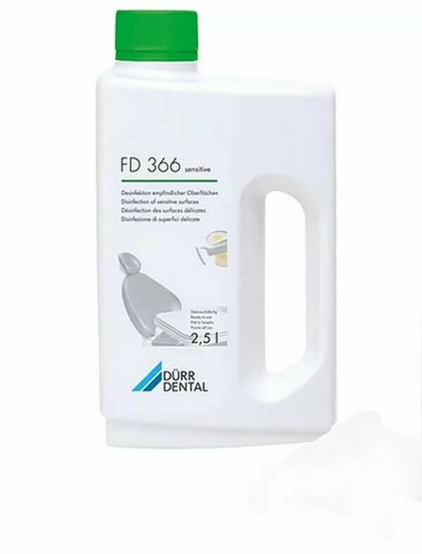Средства дезинфекции Durr FD 366 2,5 л готовый раствор для быстрой дезинфекции для чувствительных поверхностей