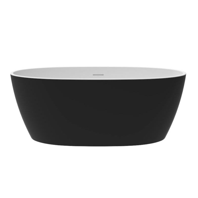 Delice Ванна отдельностоящая акриловая Delice Rondo 170х76 черная матовая DLR440104Bk