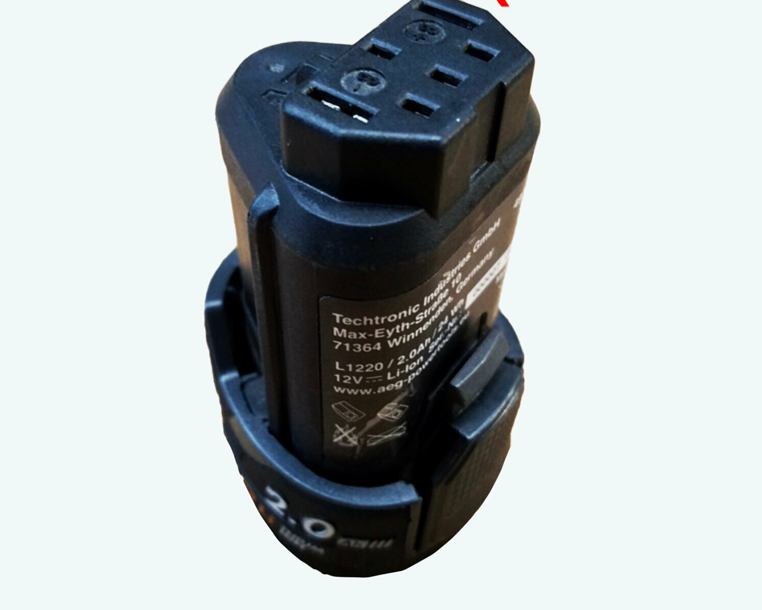 Аккумуляторная батарея Mypads для AEG /RIDGID (АЕГ/ Ридгид) L1220 12В 2.0 Aч (12V 2.0Ah) Li-ion