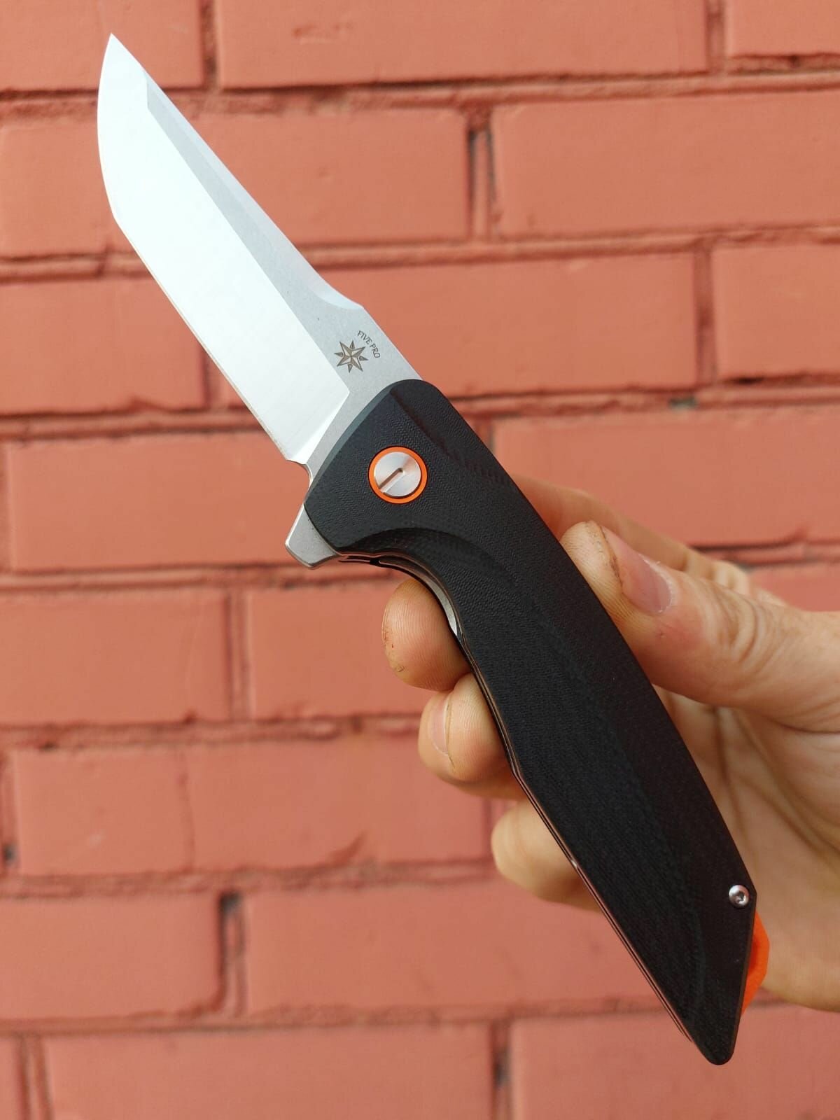 Складной нож флиппер Five Pro Tadao black