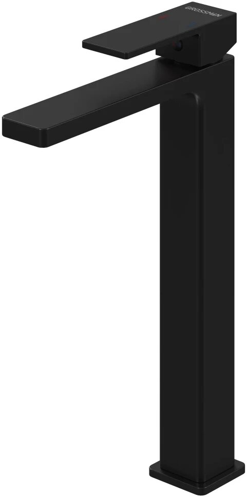 Смеситель для раковины Grossman Style 520. K35.05.210 черный матовый