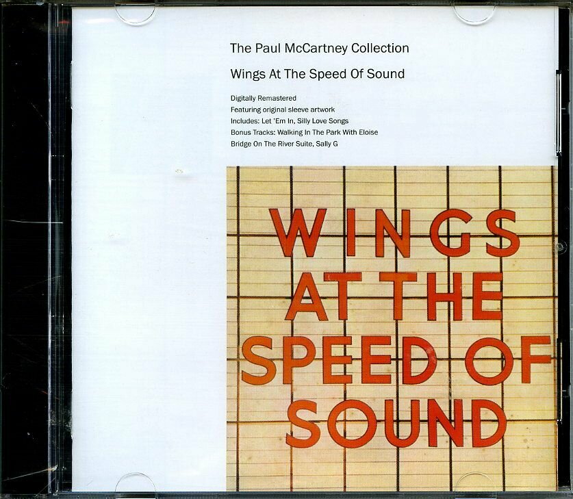 Paul McCartney Collection -Wings at the speed of sound 1976 г Компакт диск