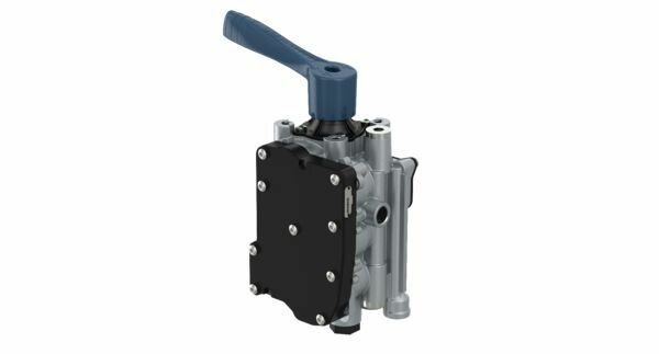 Кран управления пневмоподвеской прицепа eTASC, 2х конт. без фитинг, 4630905020 WABCO