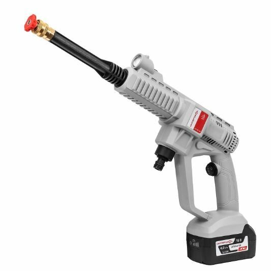 МиниМойка ИНТЕРСКОЛ АМ-40/18В Li-ion АПИ аккумуляторная (18В, бесщёточная, кейс, без АКБ и ЗУ, 25бар) 746.0.0.7