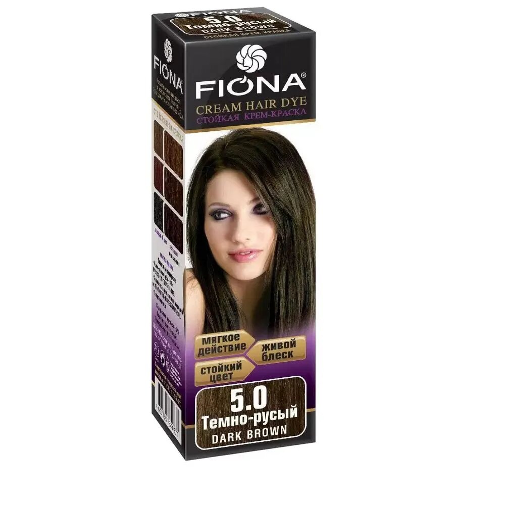 Крем-краска Fiona Темно русый 5.0/6500