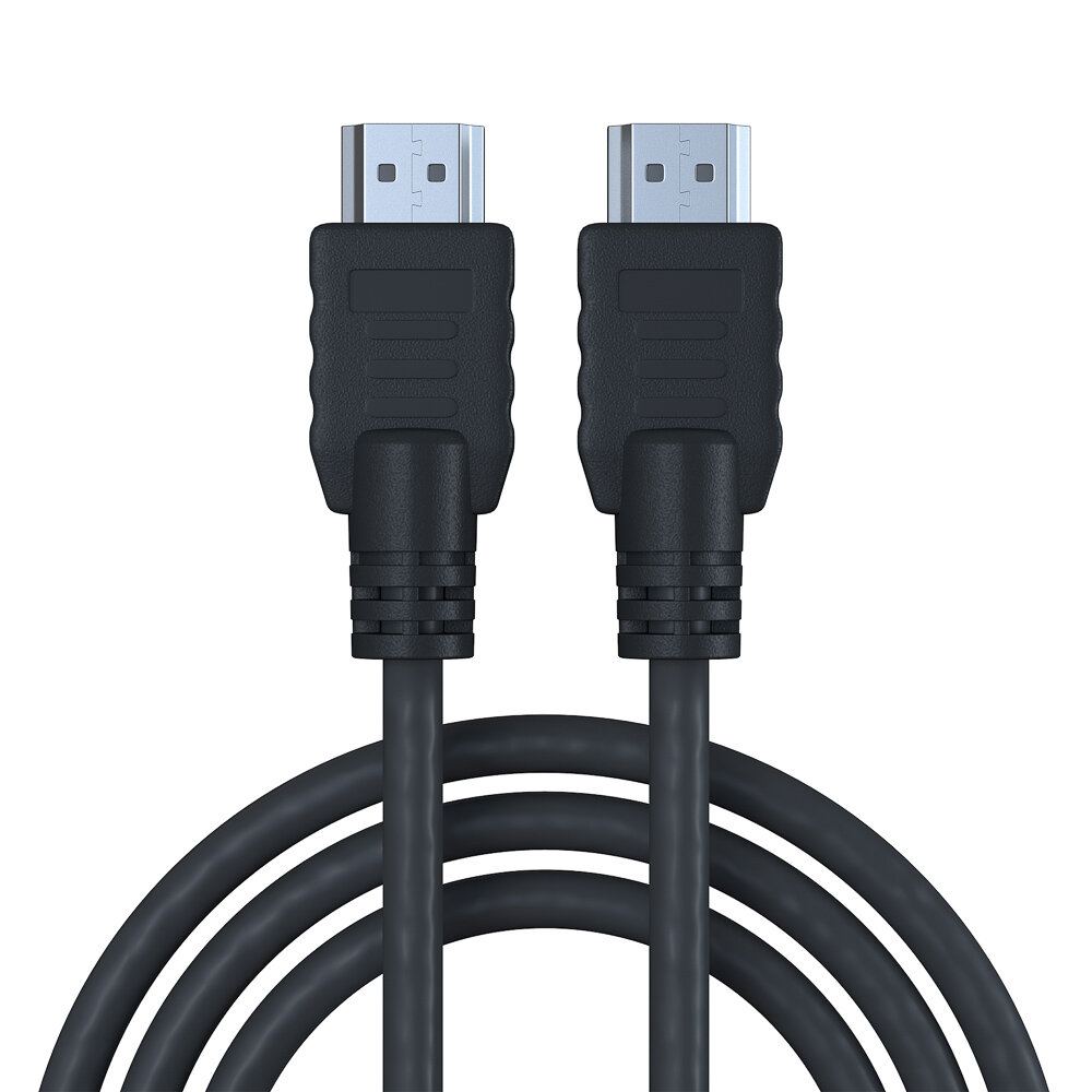 Кабель FORZA HDMI-HDMI разъемы, 1.5 метра, черный, разрешение 1080