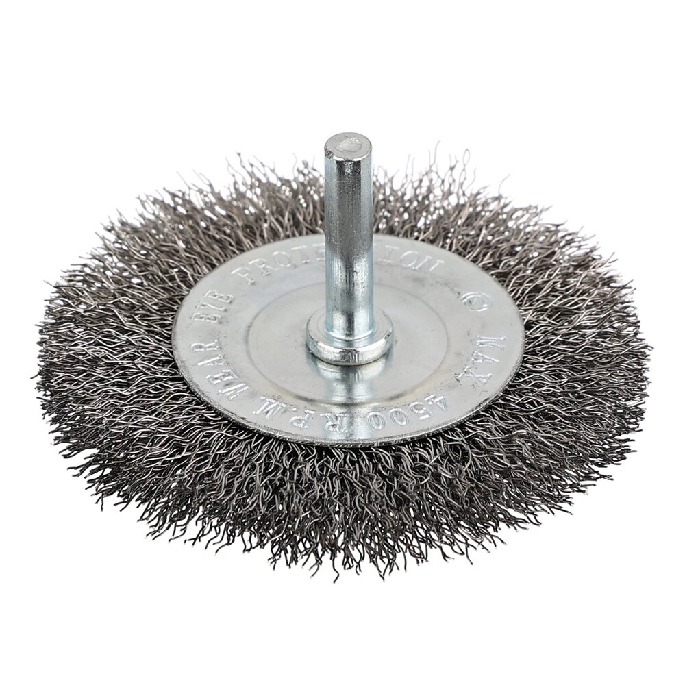 Щетка-насадка DORN для дрели плоская 75 мм