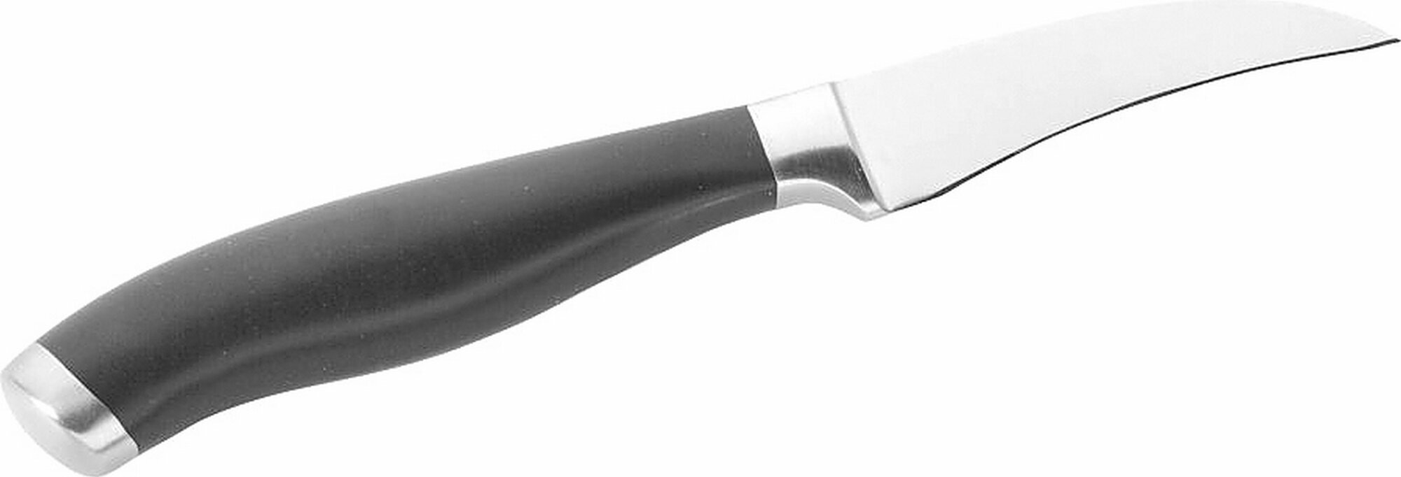 Нож для чистки овощей 75/195, кованый, черный, нержавеющая сталь, Pintinox