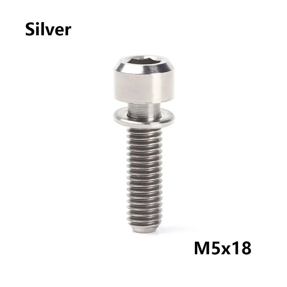 Титановые стопорные болты для выноса руля велосипеда M5 4