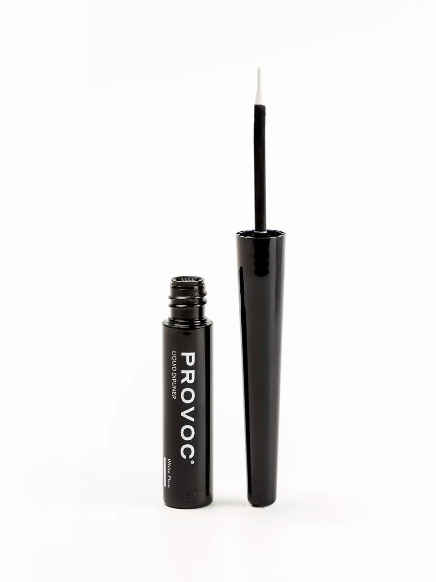 Liquid Dipliner White Flare Суперстойкая жидкая подводка для глаз 3.3 мл (белый)