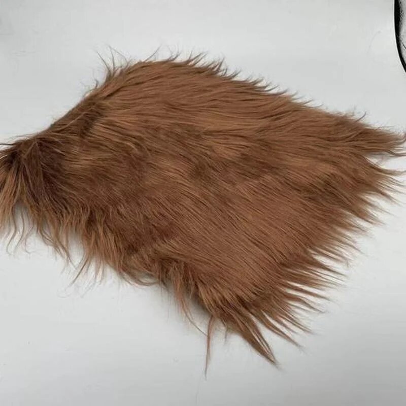 Искусственный мех 25x45 см Коричневый, 24