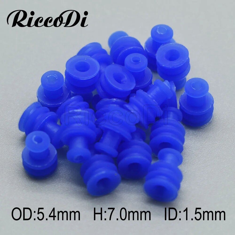 RiccoDi уплотнительные втулки 100шт, Цвет: 21, OD:5.4mm