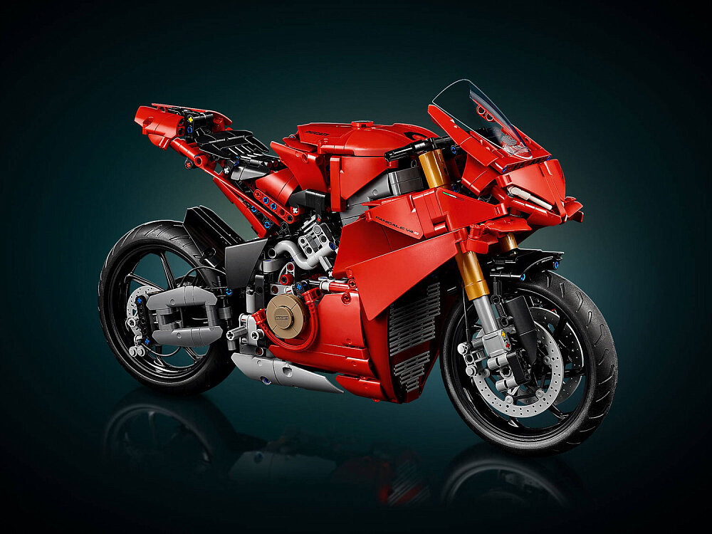 Конструктор Lion King Technic 42202, для Ducati Panigale, пластик, 1603 деталей