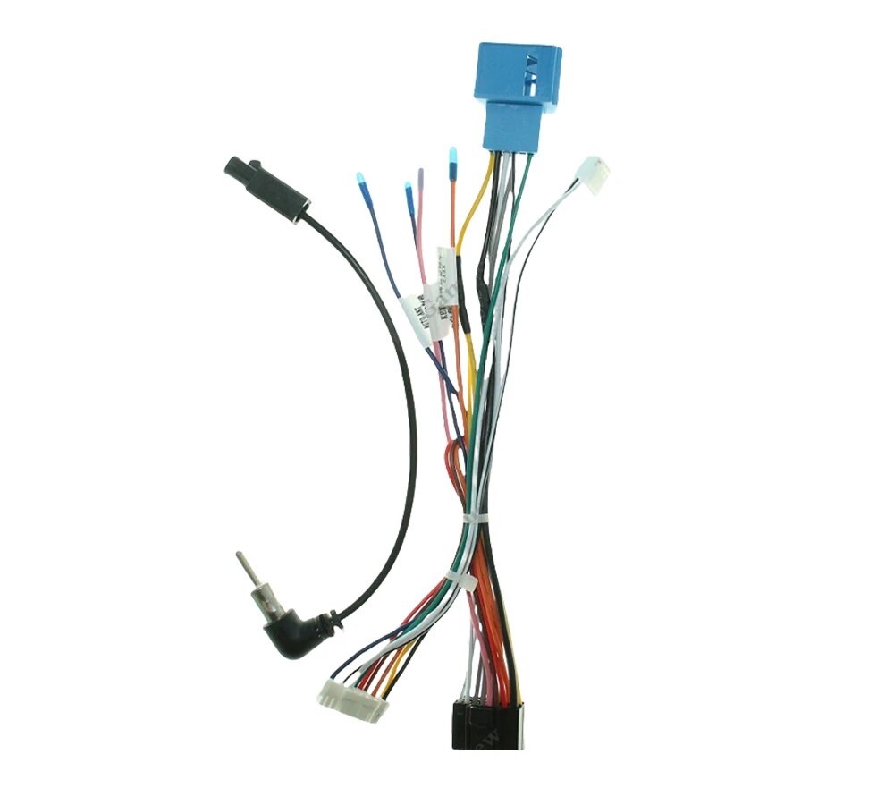 Автомобильный 16-контактный жгут проводов-адаптер-декодер для BMW E46 E39 E53 X5 3/5 серии Android-радио кабель питания с коробкой Canbus Only Cable