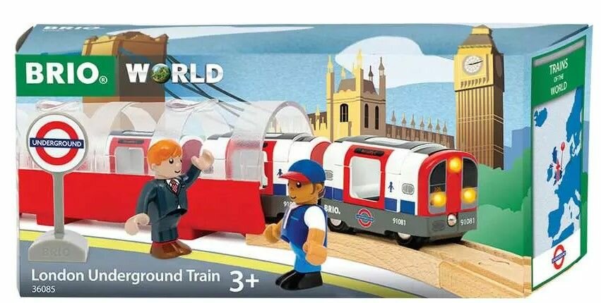 Brio 36085 Лондонское метро с туннелем