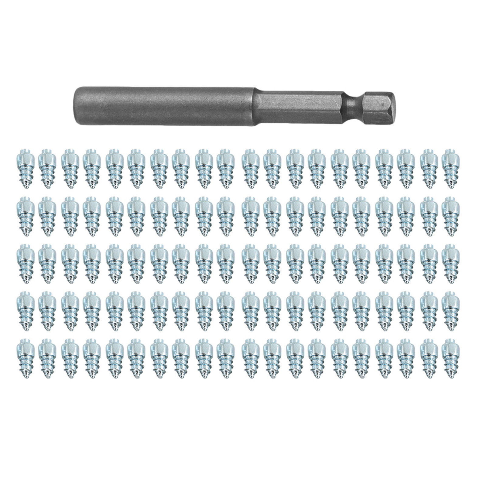 2019 Новая Модель Снежных Винтовых Шин Шпильки Противоскользящие Падающие Шипы Колесные Шины 100шт для Автомобиля Мотоцикла Велосипеда