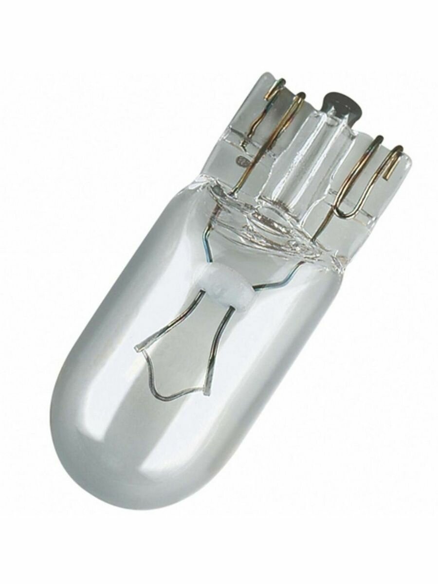 Лампа накаливания сигнальная W5W W2.1x9.5d 12V безцокольная Premium, Kortex KBA1056