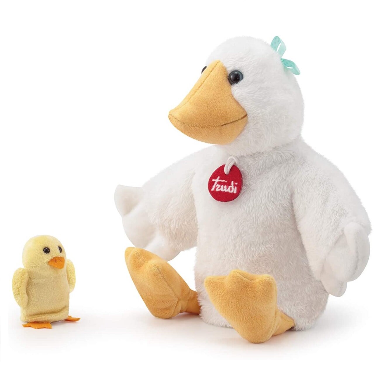 Мягкая игрушка Trudi Утка с утенком 34см