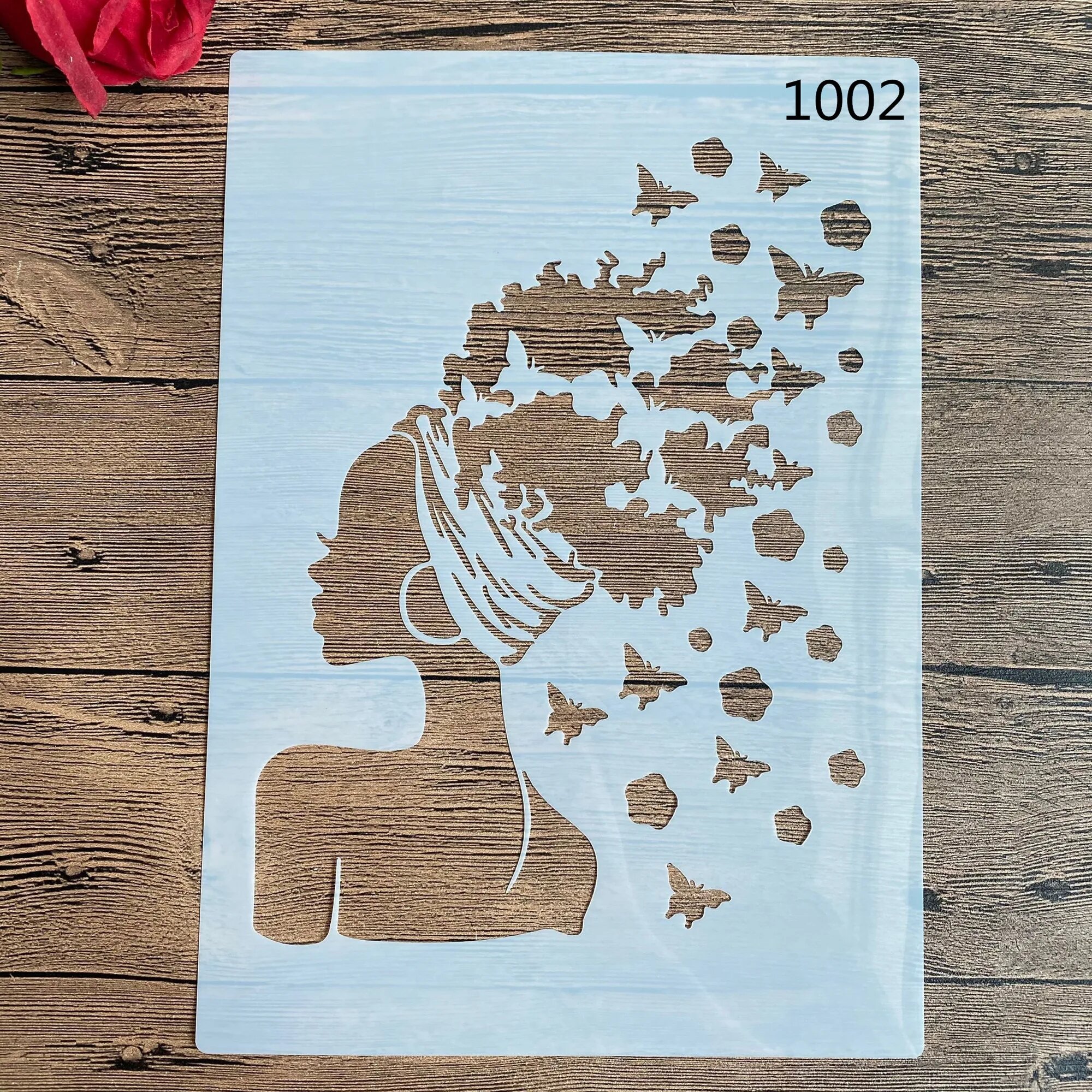 Трафарет для рисования 29*21 см, цвет 1002