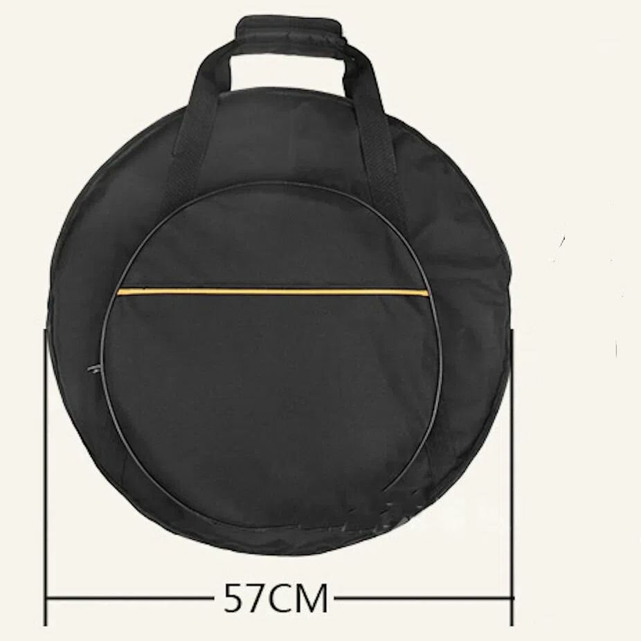 Чехол для барабанных тарелок утепленный 22 дюйма Утолщенная водонепроницаемая ткань толщиной 10 мм